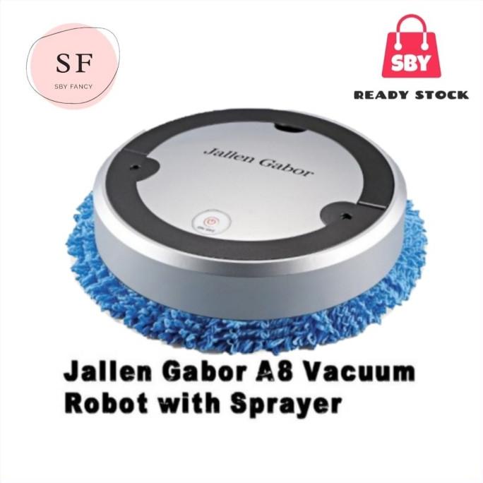 Jual JALLEN GABOR ROBOT VACUUM VACUM CLEANER SPRAYER JALLEN GABOR A8 ...
