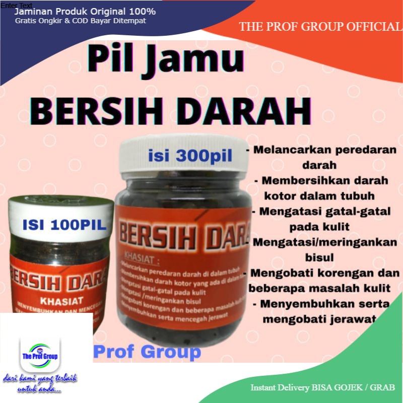 Jual PIL BERSIH DARAH KOTOR UD FIRDAUS - Jamu Bersih Darah Madura ...