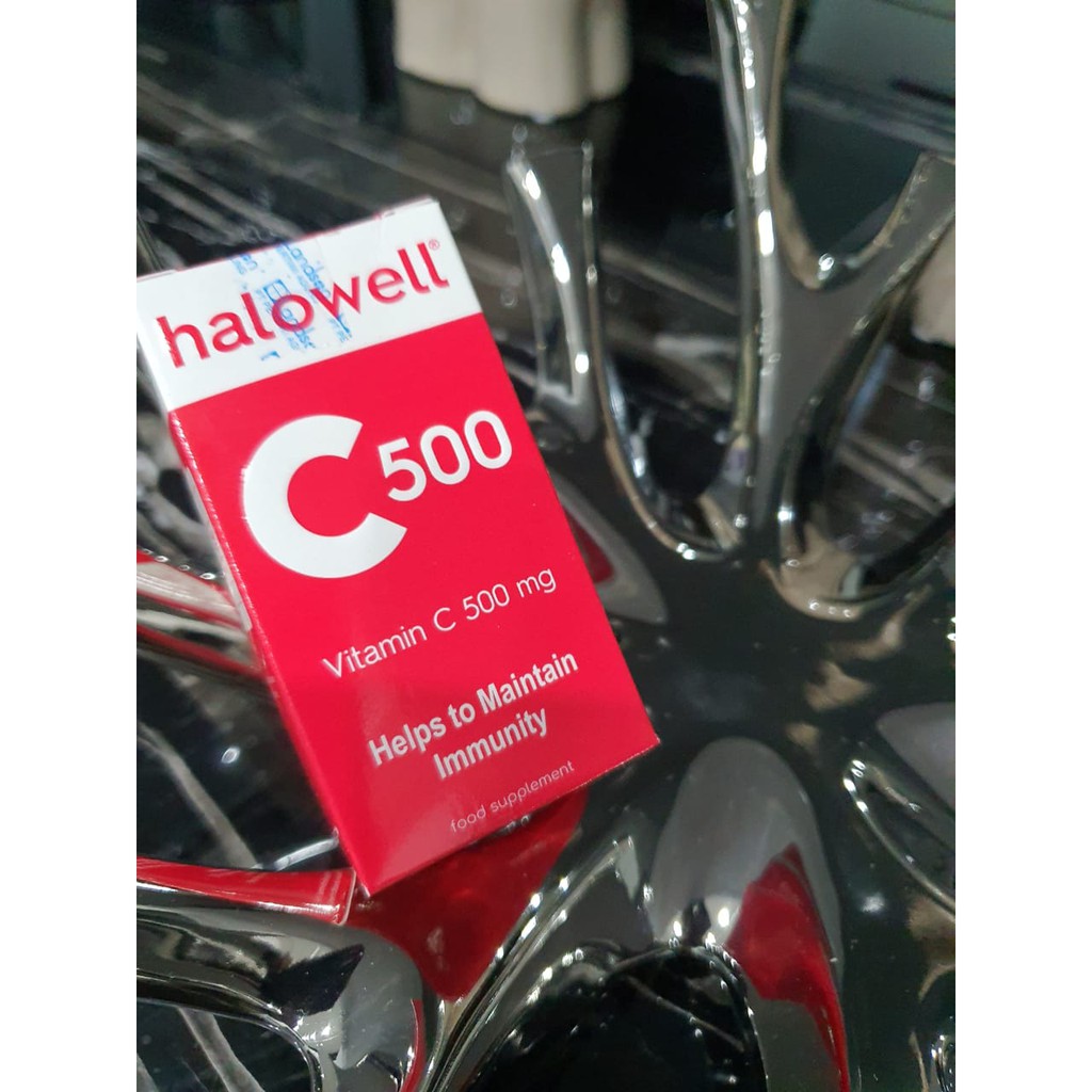 Jual HALOWELL VITAMIN C 500MG 30 tablet | Shopee Indonesia