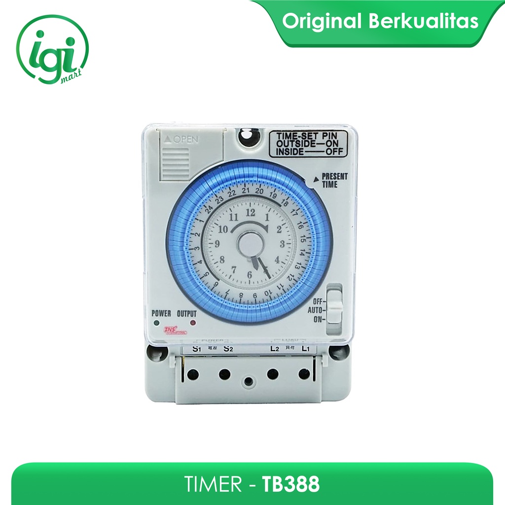 Jual TIMER TIME SWITCH TB388 INSCOM | Shopee Indonesia