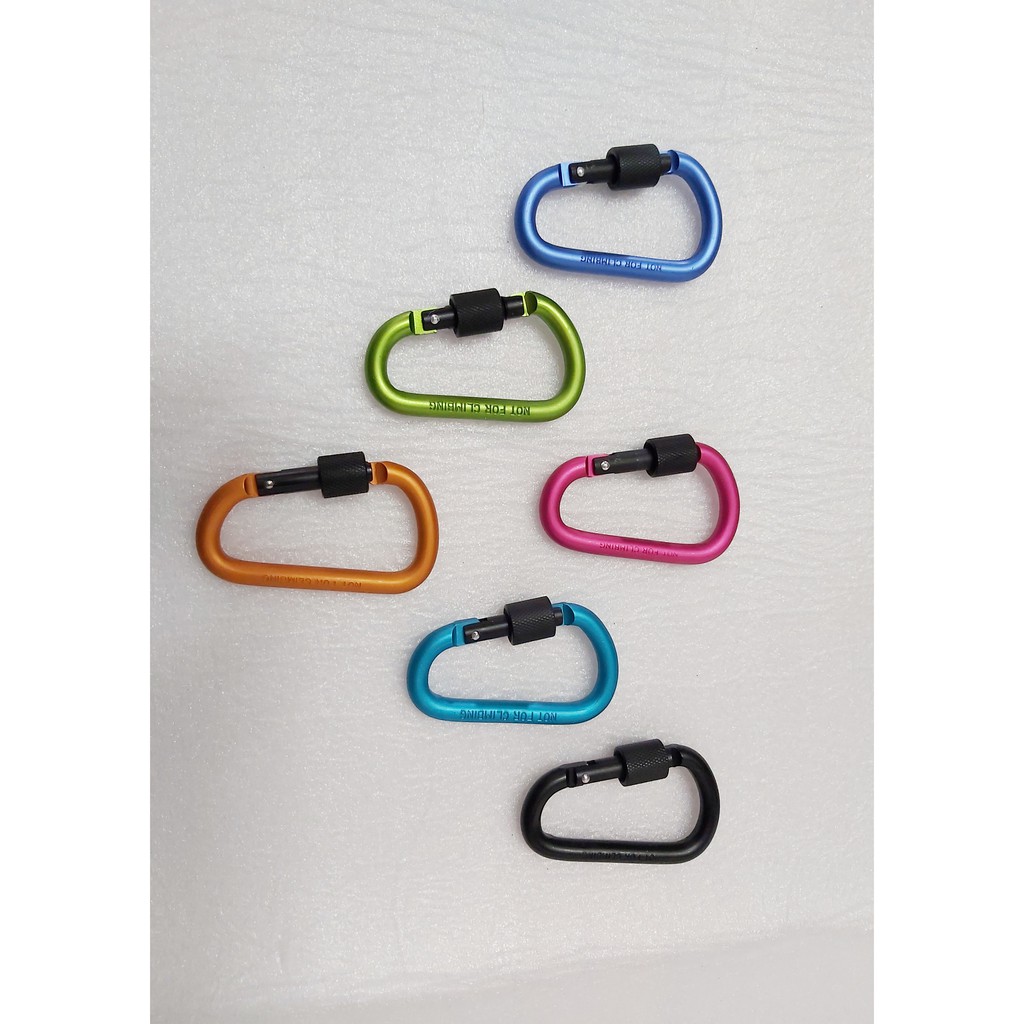 Jual Gantungan Carabiner Aluminium Quickdraw Carabiner | Shopee Indonesia
