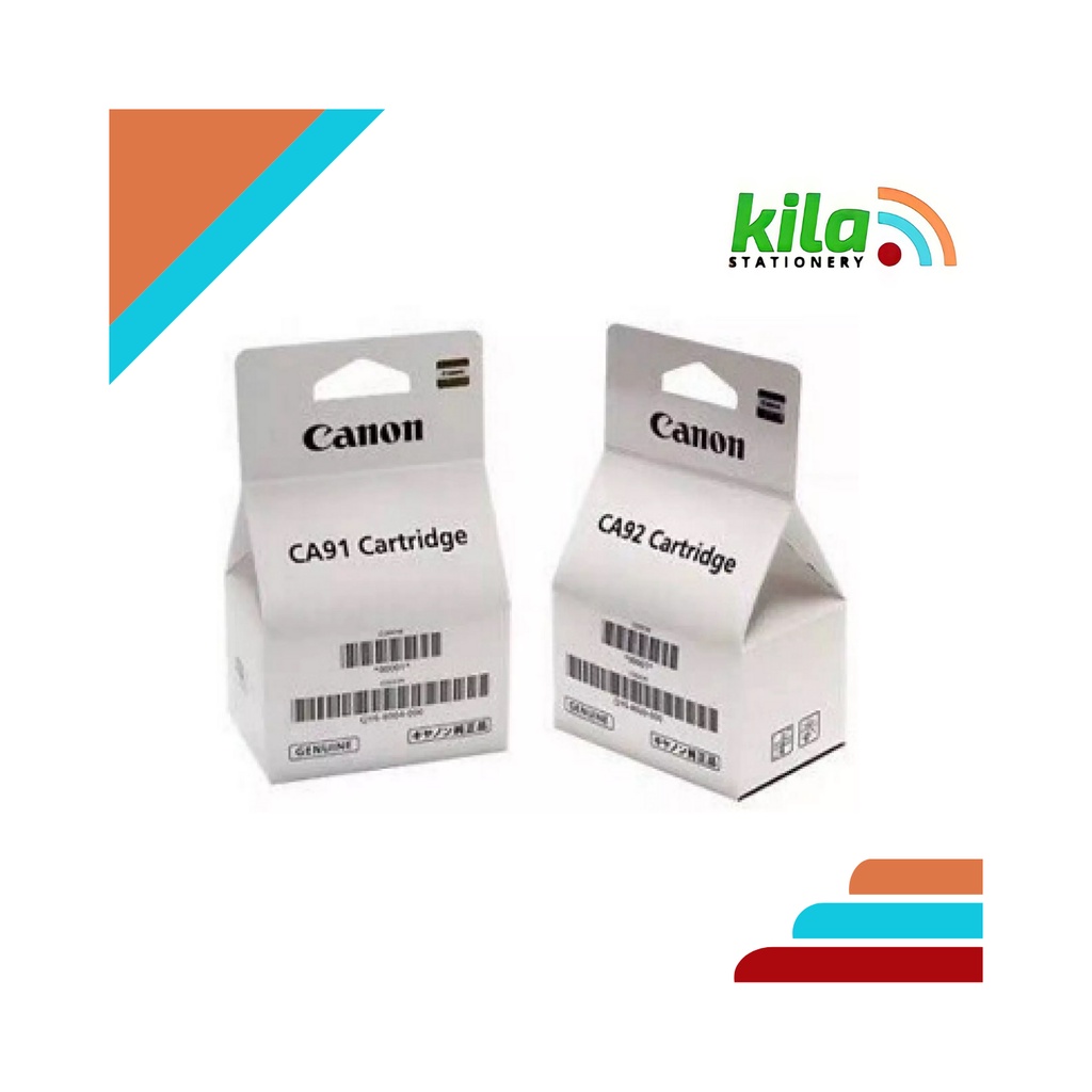 Jual Tinta Canon Print Head CA 91 Black + 92 Color = Canon G1000 ...