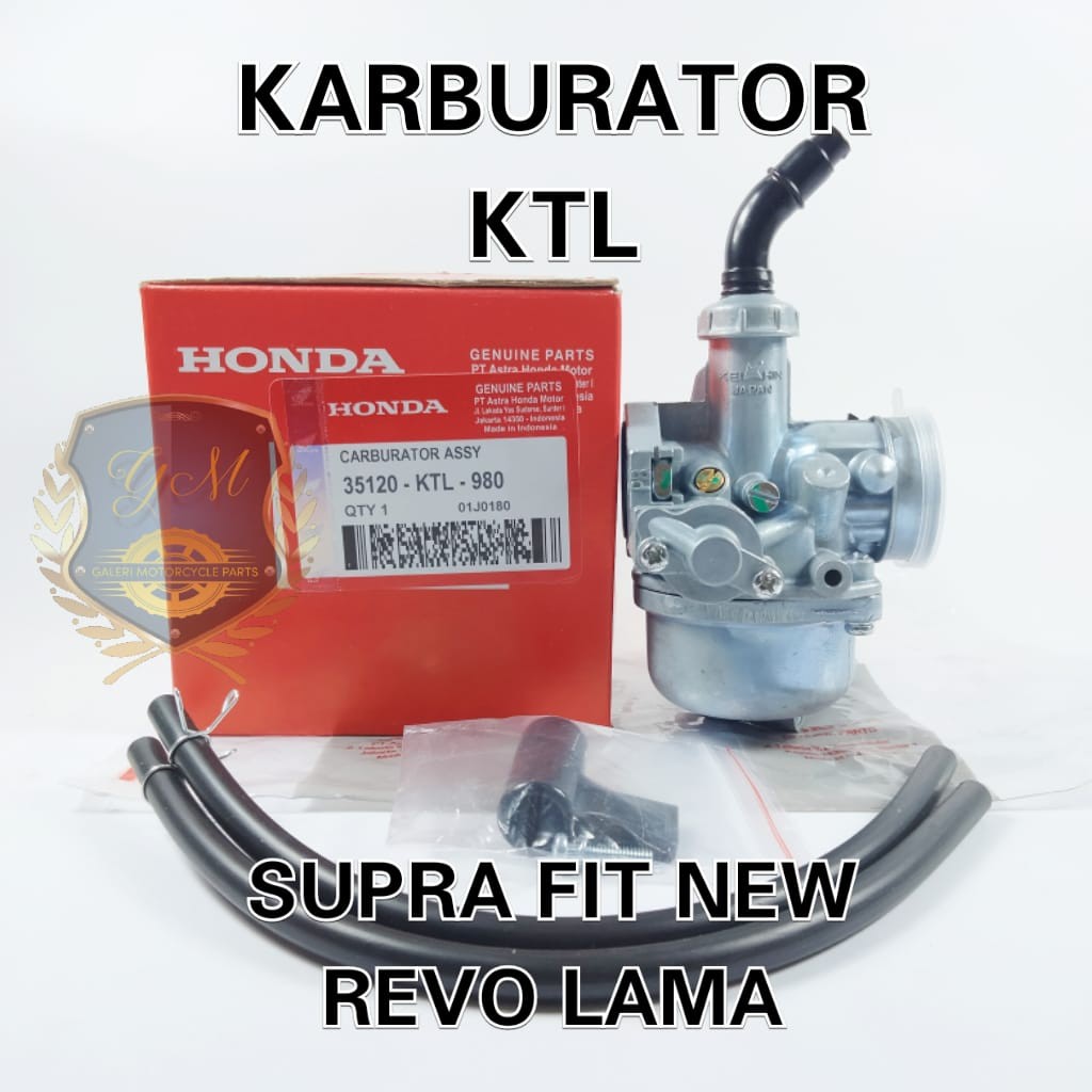 Jual ORIGINAL KARBURATOR ASSY KEIHIN HONDA SUPRA FIT NEW KTL REVO 100 ...