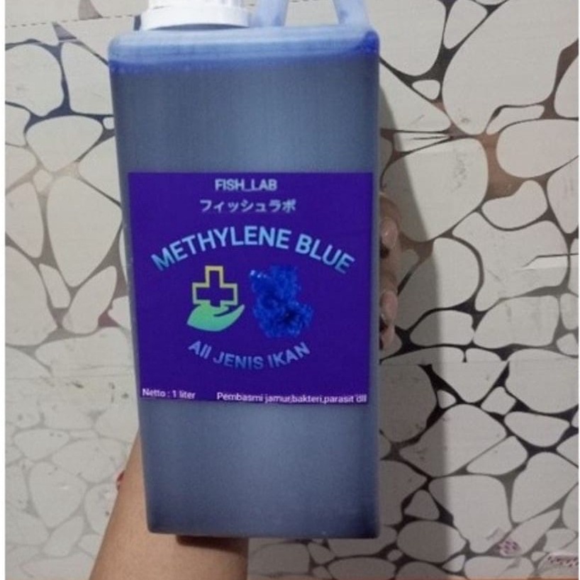 Jual Obat Biru Ikan Methylene Blue 1000 ml | Shopee Indonesia