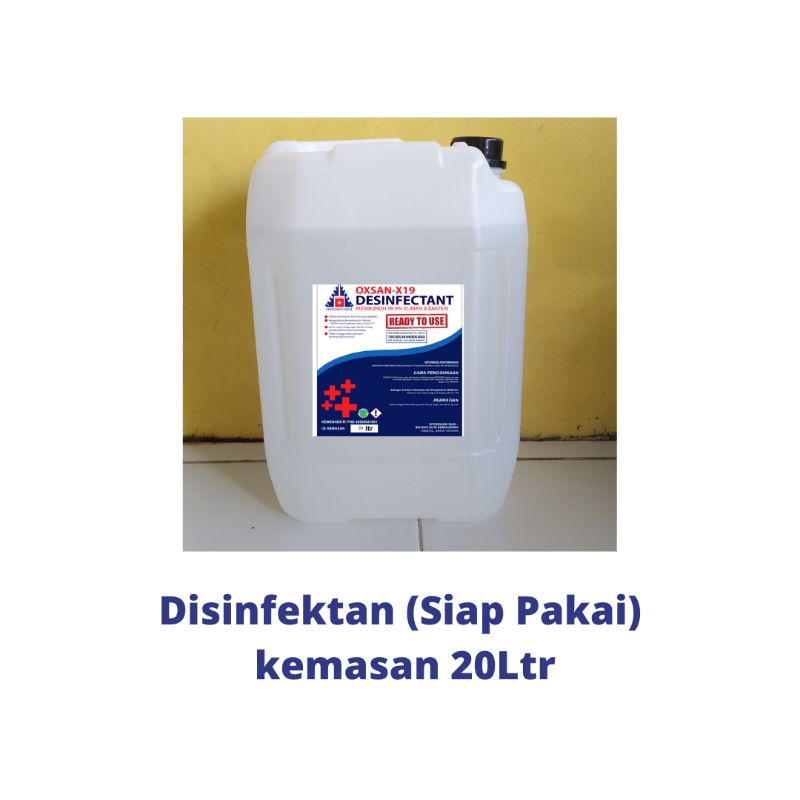 Jual Disinfektan Siap Pakai / Disinfectant Ready Use Kemasan 20Liter ...