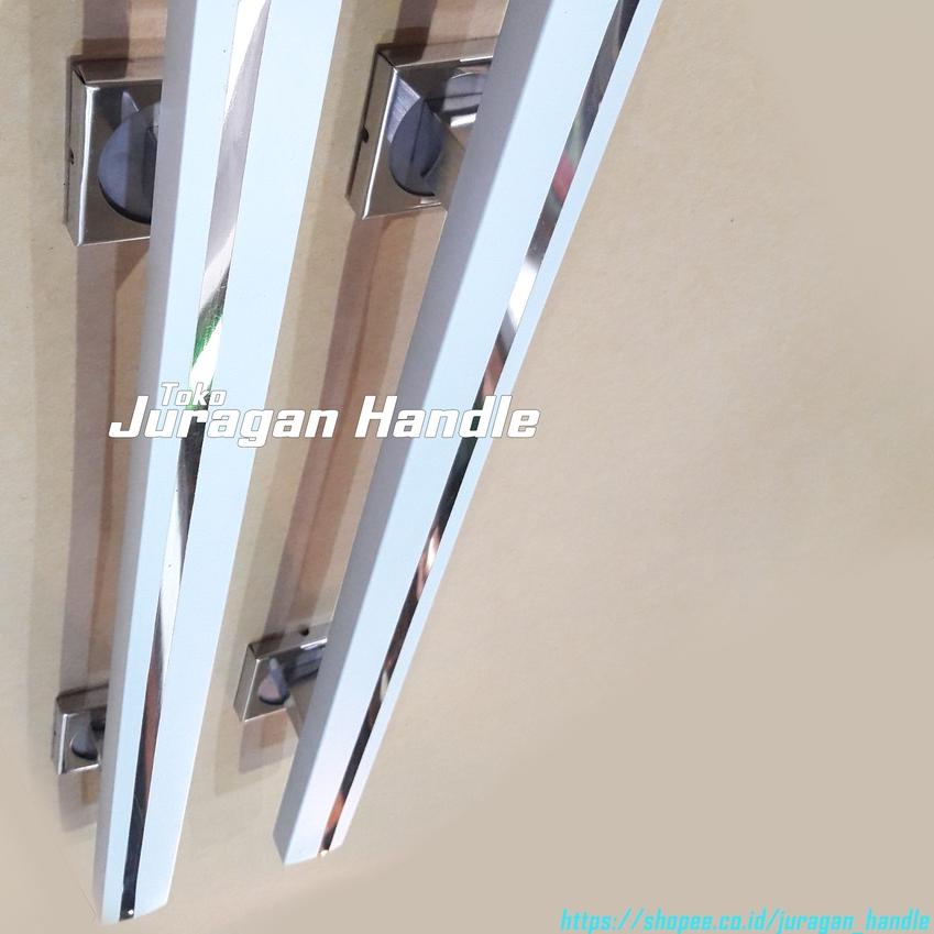 Jual SHOPEE 9.9 handle pintu rumah 45 cm 60 cm model stella putih ...