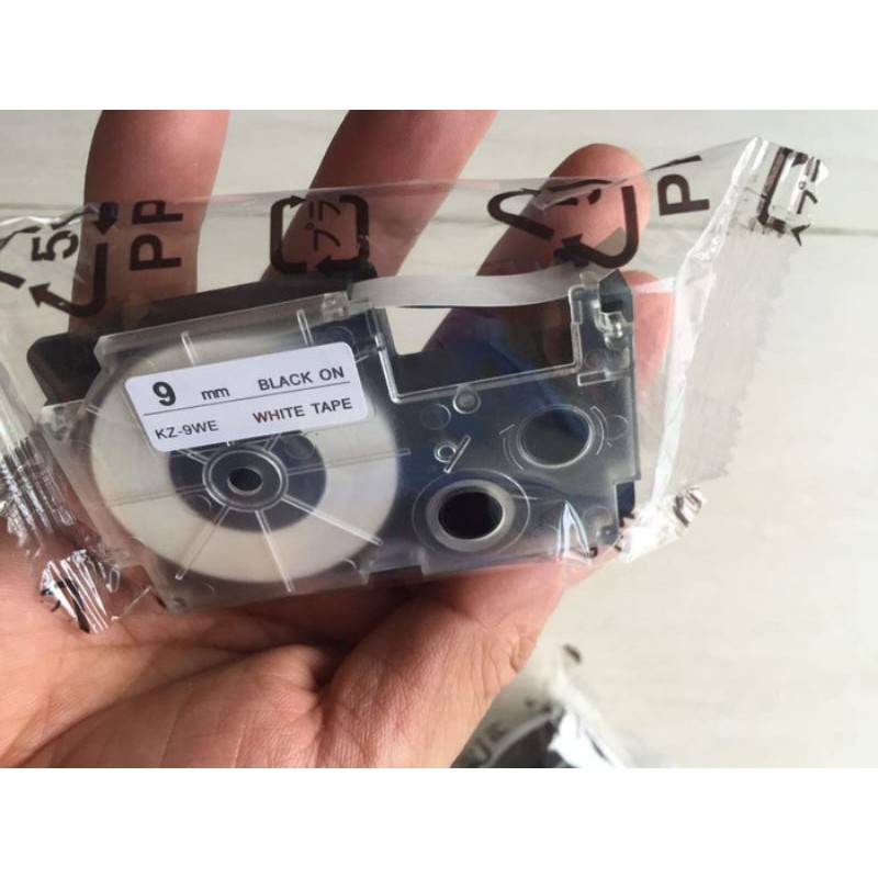 Jual Kertas K Label Printer EZ Label 9 MM Compatible Casio Tape ...