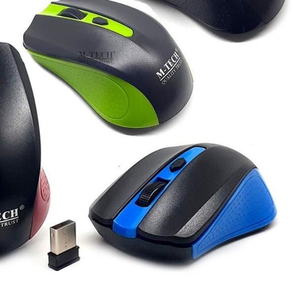 Jual Mouse Wireless / Mouse USB M-TECH ORIGINAL Quality Trust SY-6005 ...