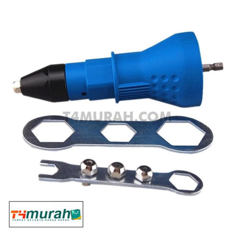 Jual Alat Paku RIvet Electric Rivet Gun Adapter Mesin Bor / Sambungan ...