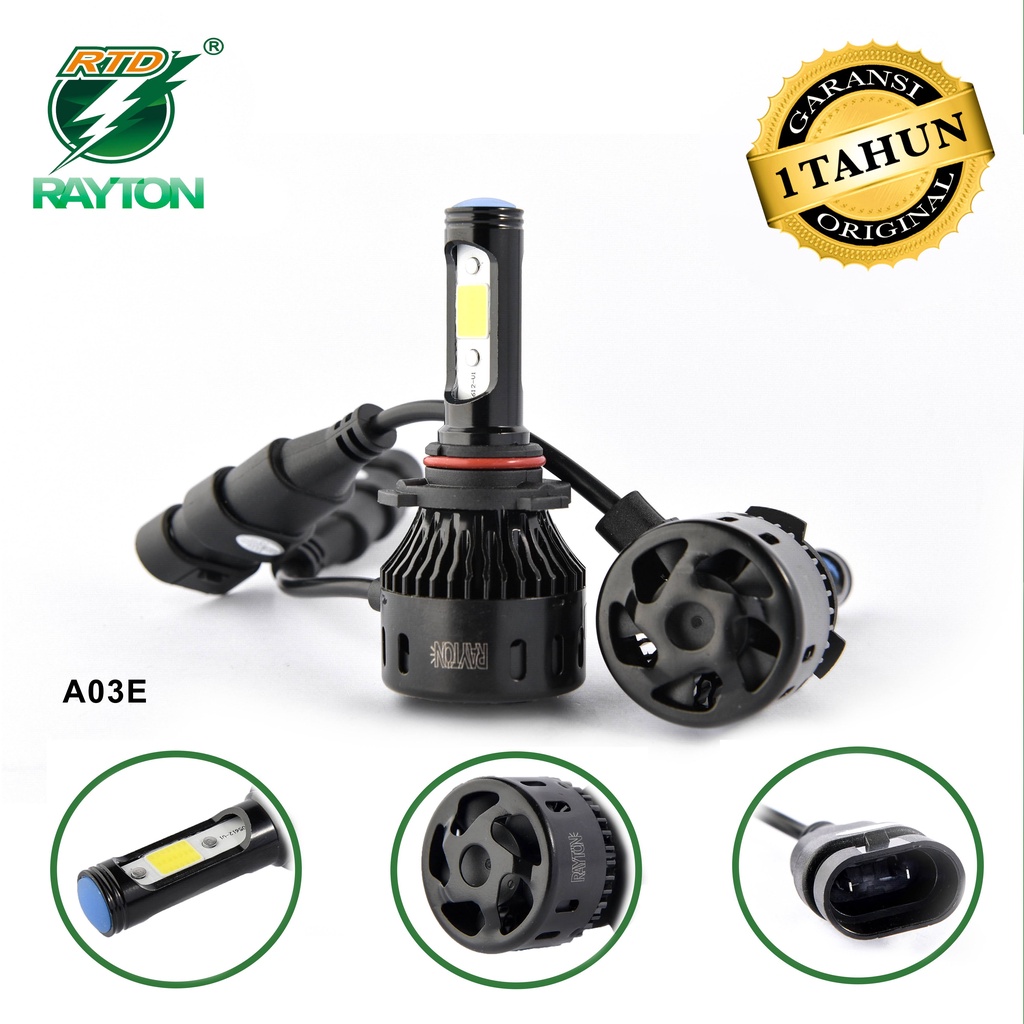 Jual Rayton Led Otomotif Mobil A03E H4 Power 26W Original | Shopee Indonesia