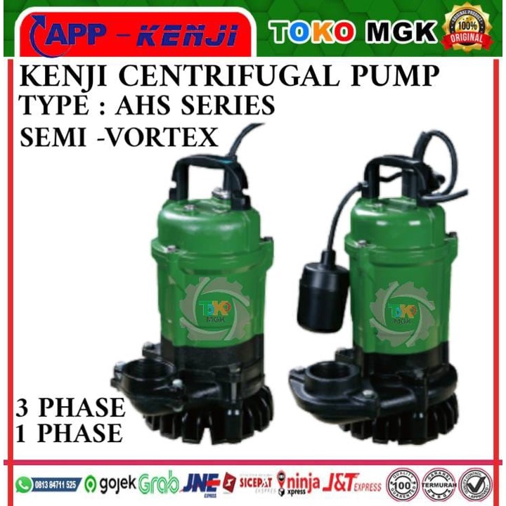 Jual AHS 10-1 IZUMI SEMI VORTEX PUMP KENJI APP (DOUBLE SIC SEAL W ...