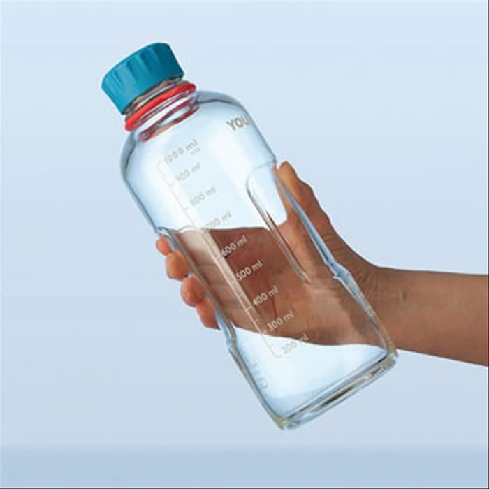 Jual DURAN Youtility Laboratory Bottle 1000 ML Clear GL 45 botol Lab 1 ...