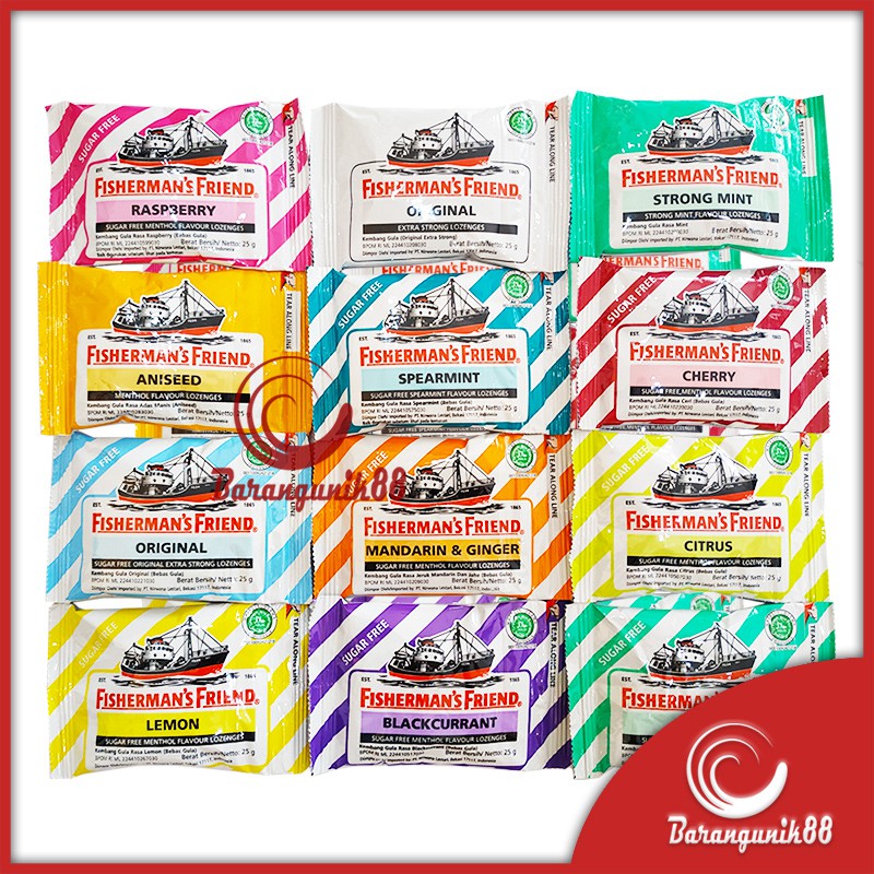 Jual Permen Fisherman's Friend Original 25 gram Aneka Rasa | Shopee ...