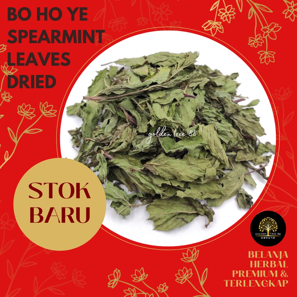 Jual 600 gram Premium Spearmint Bohoye Daun Mint Bo Ho Ye Original ...