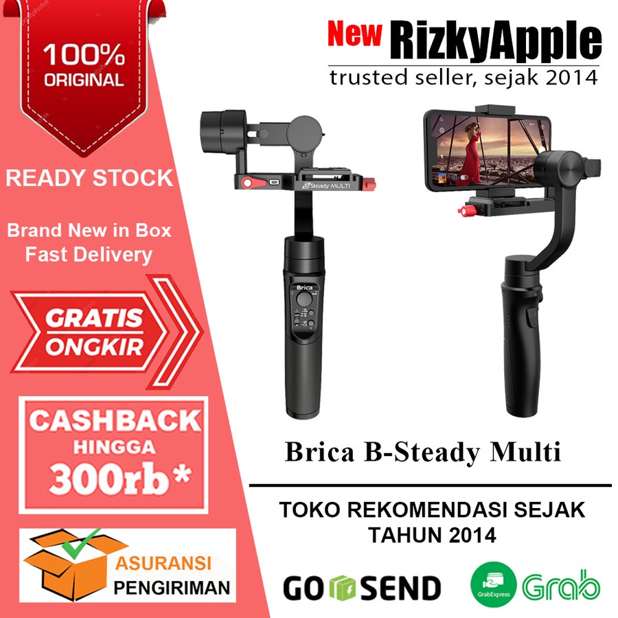Jual Brica B-Steady Stabilizer - Multi / 2 Pocket / XS / Q / Pro 2023 ...