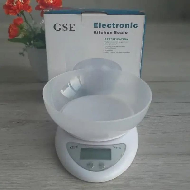 Jual timbangan kue digital 5kg timbangan dapur mangkok | Shopee Indonesia