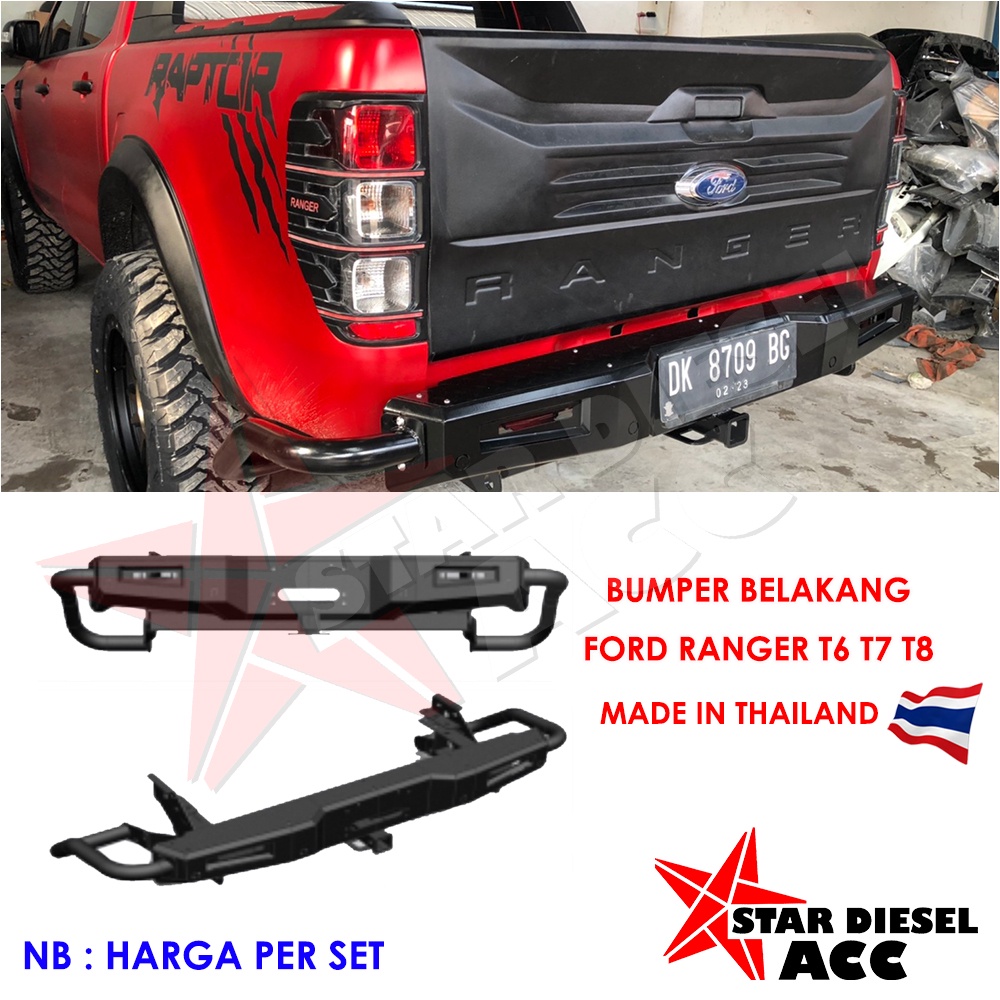 Jual PALANG BESI FORD RANGER T6 T7 FORD RANGER PALANG BELAKANG BESI ...