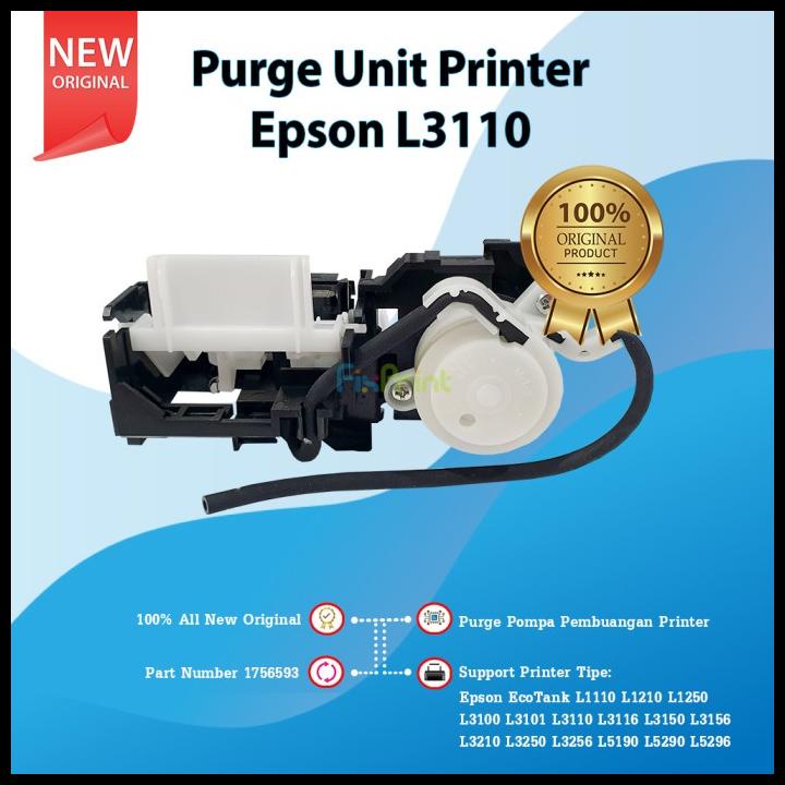 Jual Purge Unit Epson L1110 L3110 L3150 Pompa Pump Absorber Printer ...