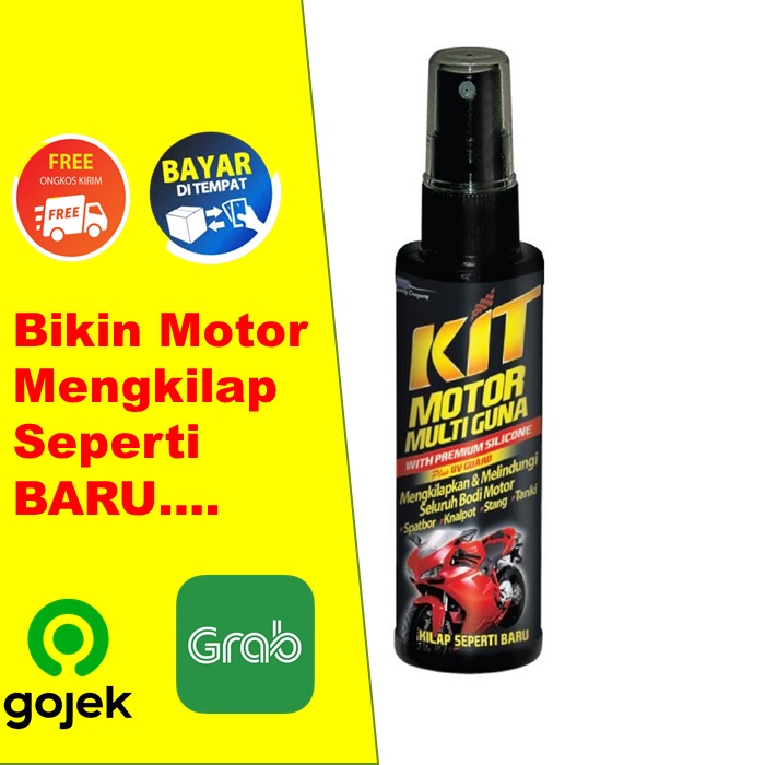 Jual Pengkilap dan Pelindung Cat Sepeda Motor Multiguna Pump 100mL ...