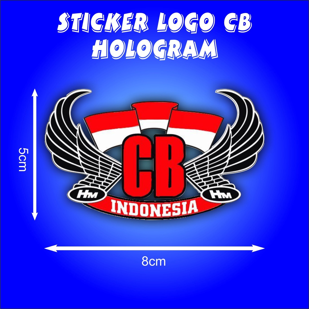 Jual STICKER LOGO CB HOLOGRAM | Shopee Indonesia