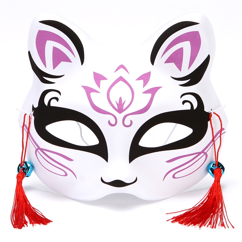 Jual TOHK topeng kitsune fox bunkasai japanese festival mask rubah ...