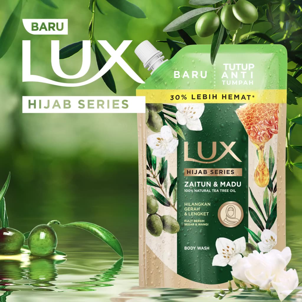 Jual Lux Body Wash Hijab Series Olive Honey 400ml | Shopee Indonesia