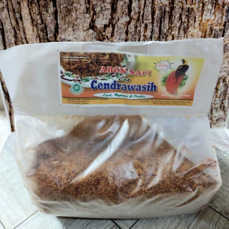 Jual Abon Sapi Cap Cendrawasih 1kg | Shopee Indonesia