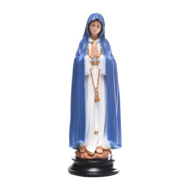 Jual Patung Bunda Maria Fatima 30cm Biru Putih penglengkapan ibadah ...