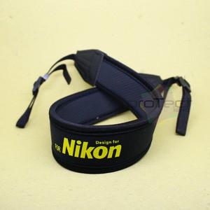 Jual NIKON STRAP NECK TALI KAMERA HITAM KUNING | Shopee Indonesia