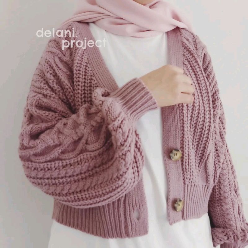 Jual Jiminie Crop Cardi Delani.project | Shopee Indonesia