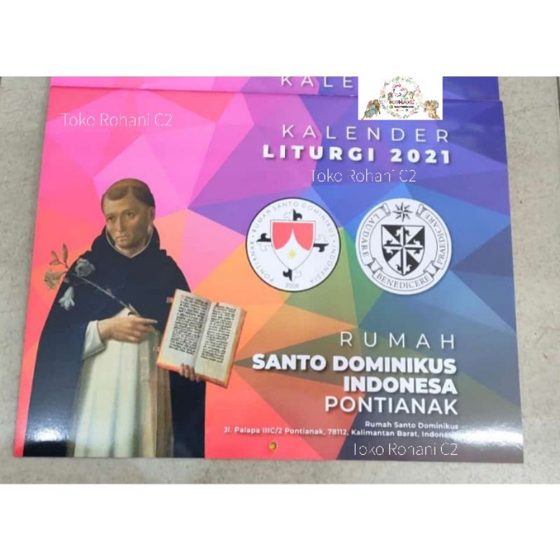 Jual Kalender Liturgi 2021 Santo Dominikus - Kalender | Shopee Indonesia