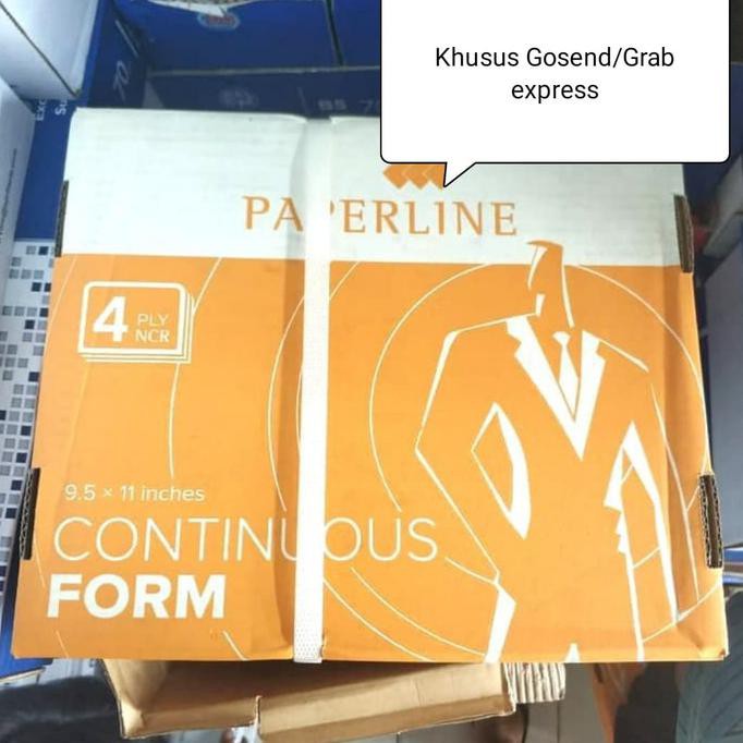 Jual Kertas Continuous Form 4 PLY FULL 9.5" x 11" | 500 sets | 2000 ...