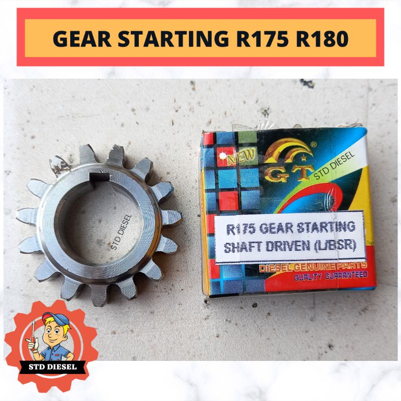 Jual GEAR STARTING DRIVEN R175 R180 GER STATER GIR MESIN DIESEL ENGINE ...