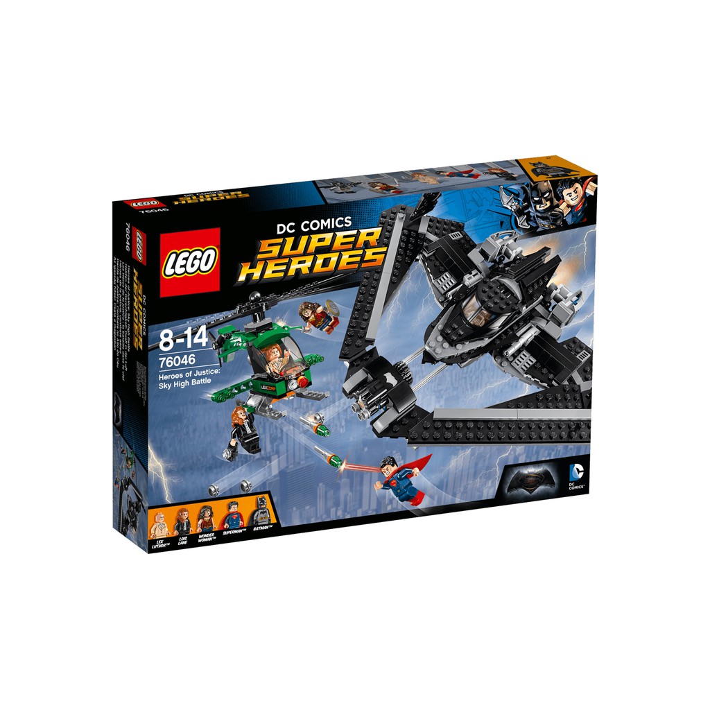 Jual Lego Heroes of Justice: Sky High Battle - 76046 | Shopee Indonesia