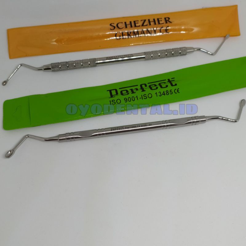 Jual Dental Bone kuret curette instrument / bone currete hemingway ...