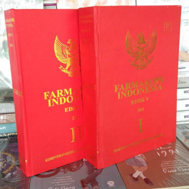Jual BESTSELLER BUKU FARMAKOPE INDONESIA EDISI 5 TAHUN 2014 BUKU 1 DAN ...
