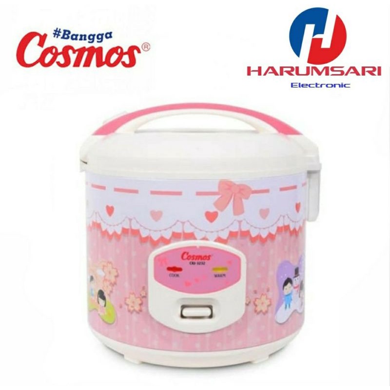 Jual COSMOS Rice Cooker/Magic Com/Penanak Nasi CRJ-3232 Kapasitas 2 ...