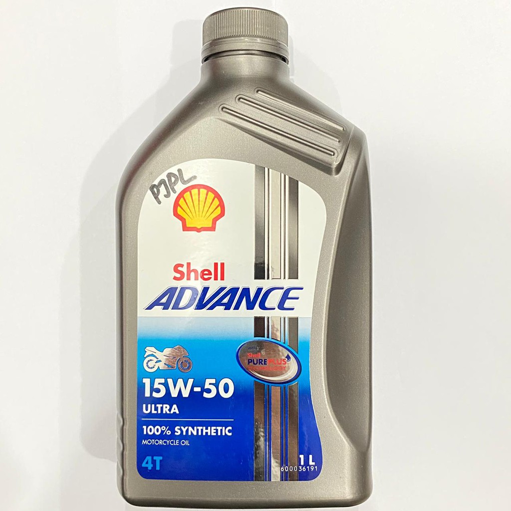 Jual OLI SHELL ADVANCE ULTRA 1 LITER 15W50 FULL SYNTHETIC FU VIXION ...