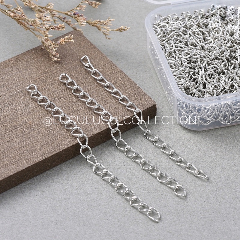 Jual Chain Extender (10 pcs) / Rantai Extender / Rantai Sambung ...