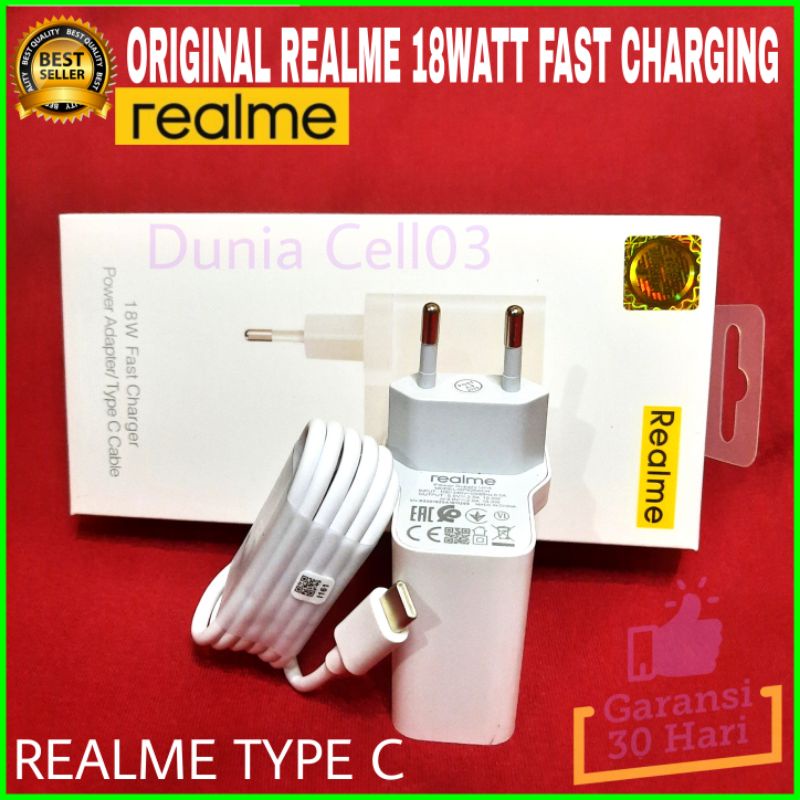 Jual ORIGINAL Charger Realme 8 5G Fast Charging USB C ORI 100% Casan ...