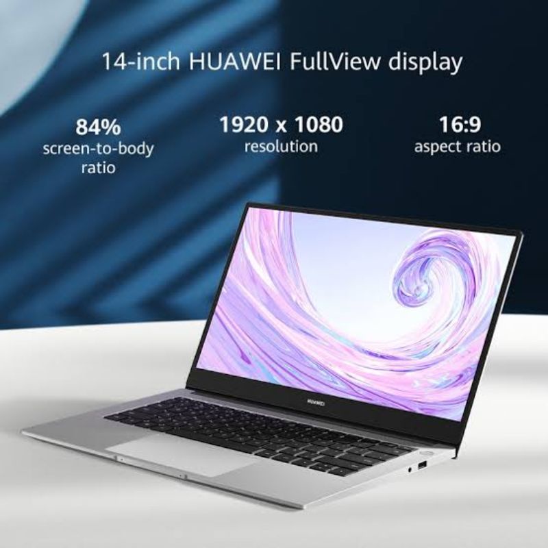 Jual HUAWEI MateBook D14 i3 Laptop [Intel i3/8GB/256GB] | 14-Inch ...