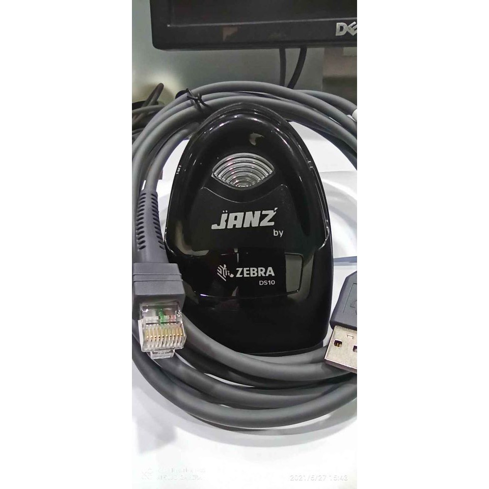 Jual Kabel USB Barcode Scanner ZEBRA or SYMBOL 3 Meter Original Janz by ...