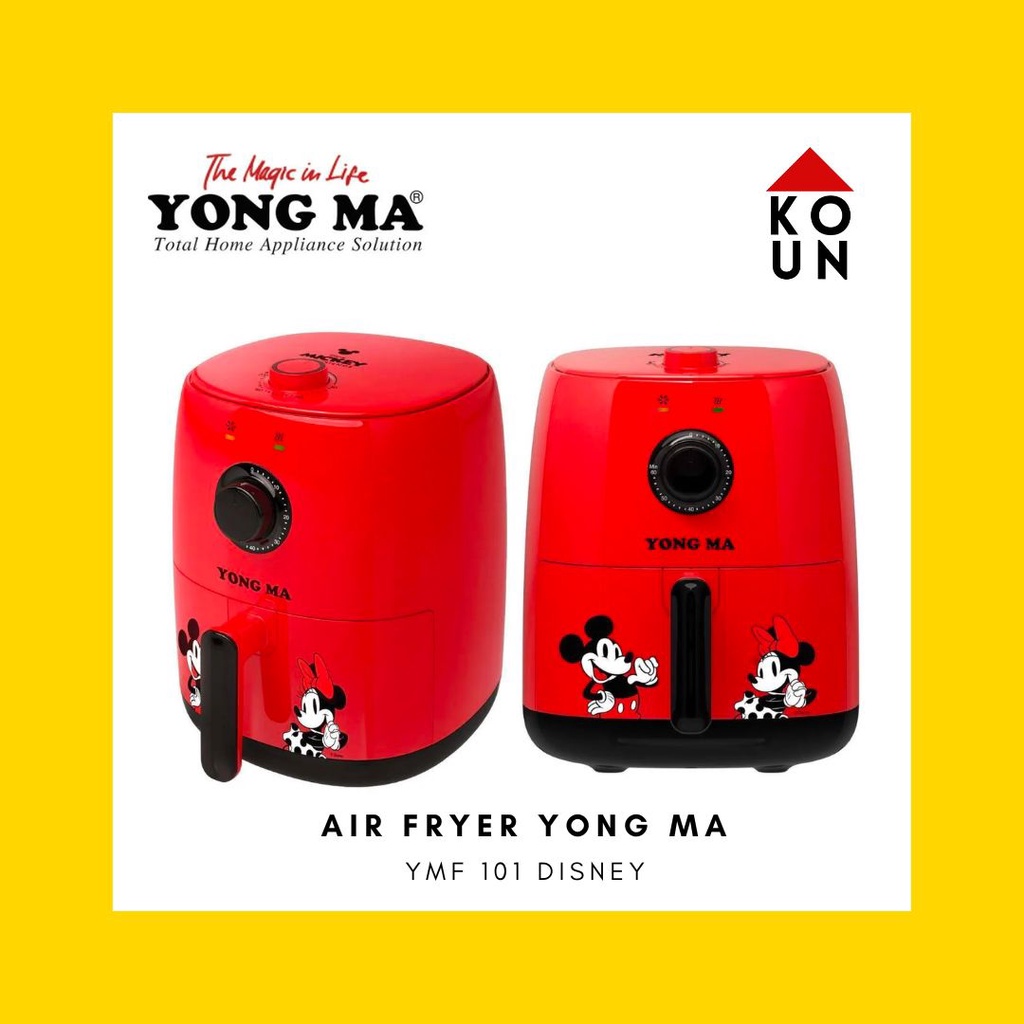 Jual (COD READY) DIGIFRY YONG MA / YONGMA MAGIC FRYER / AIR FRYER YMF 101DISNEY/ YMF 101 DISNEY ...