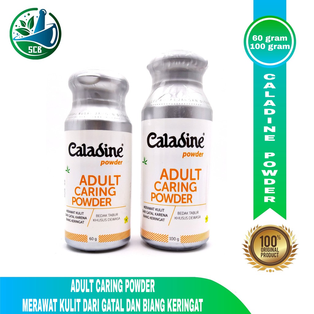 Jual Caladine Adult Caring Powder - Bedak Tabur - 60g dan 100g | Shopee ...