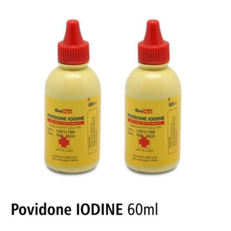 Jual povidone iodine onemed 15 ml 30 ml 60 ml | Shopee Indonesia