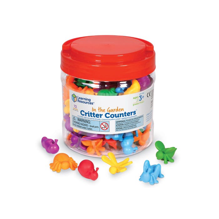 Jual Learning Resources - In the Garden Critter Counters / Sorting ...