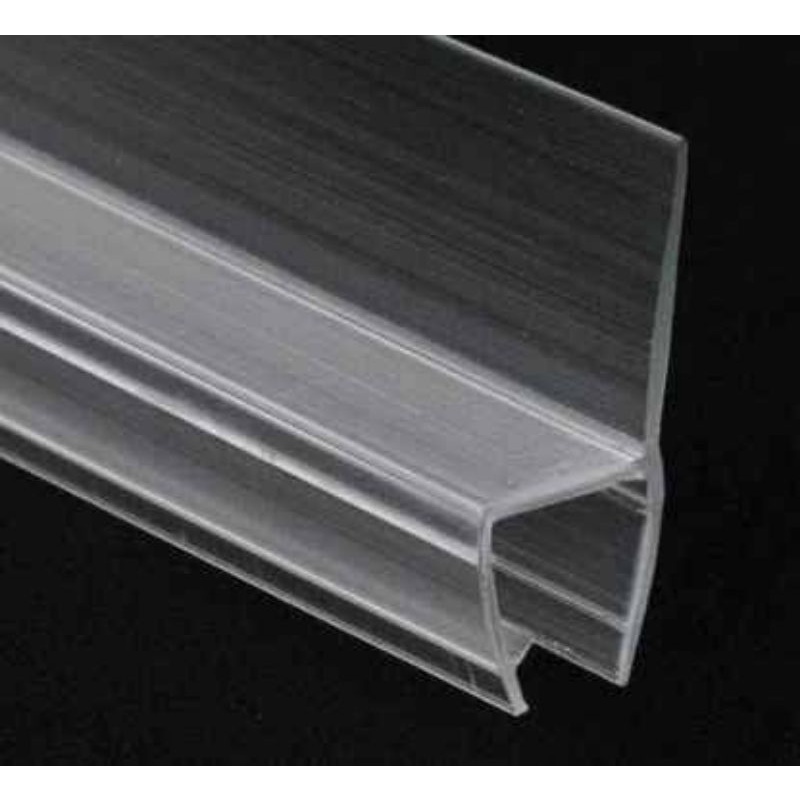 Jual Glass Water Seal Clip Polycarbonate Seal Pintu Kaca Lurus Model H ...