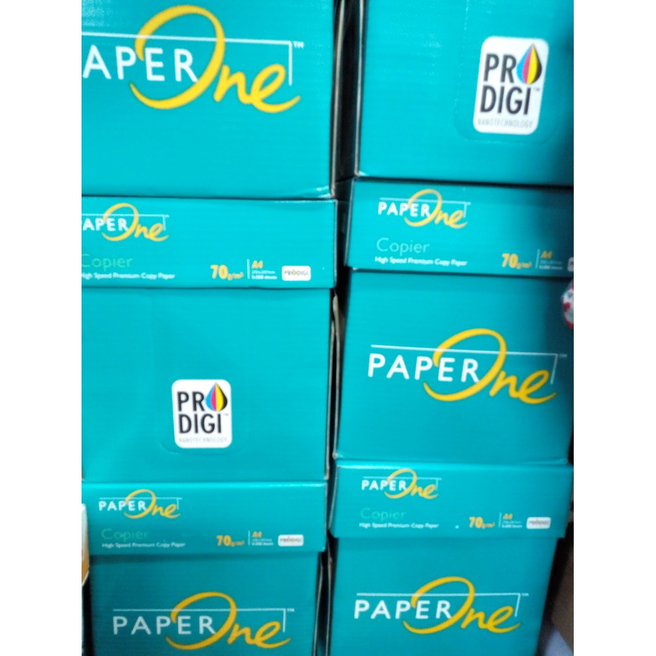 Jual Jual Hvs A4 70 Gram Paper One 1 Box Harga Special Murah Murah | Shopee Indonesia