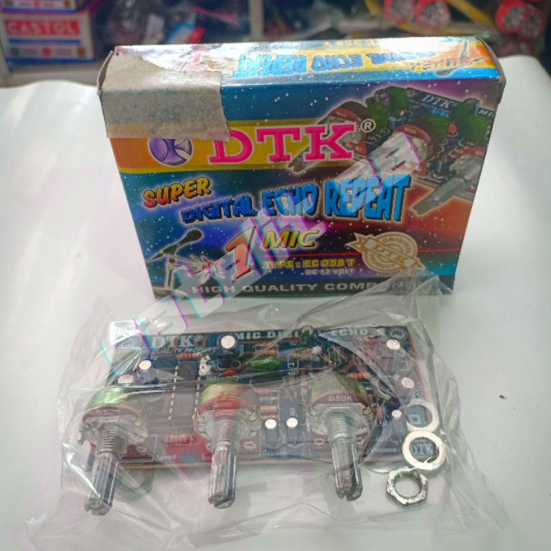 Jual KIT ECHO DTK 1 MIC/ DIGITAL ECHO REVERB 1MIC | Shopee Indonesia