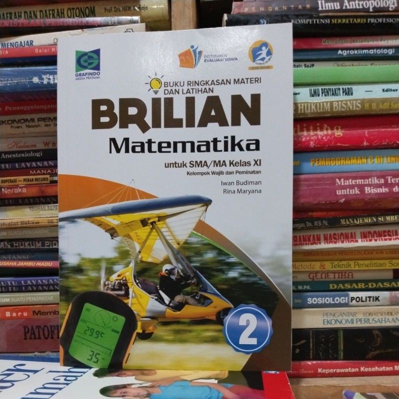 Jual buku brilian matematika kelas XI/11/2 sma grafindo revisi | Shopee Indonesia
